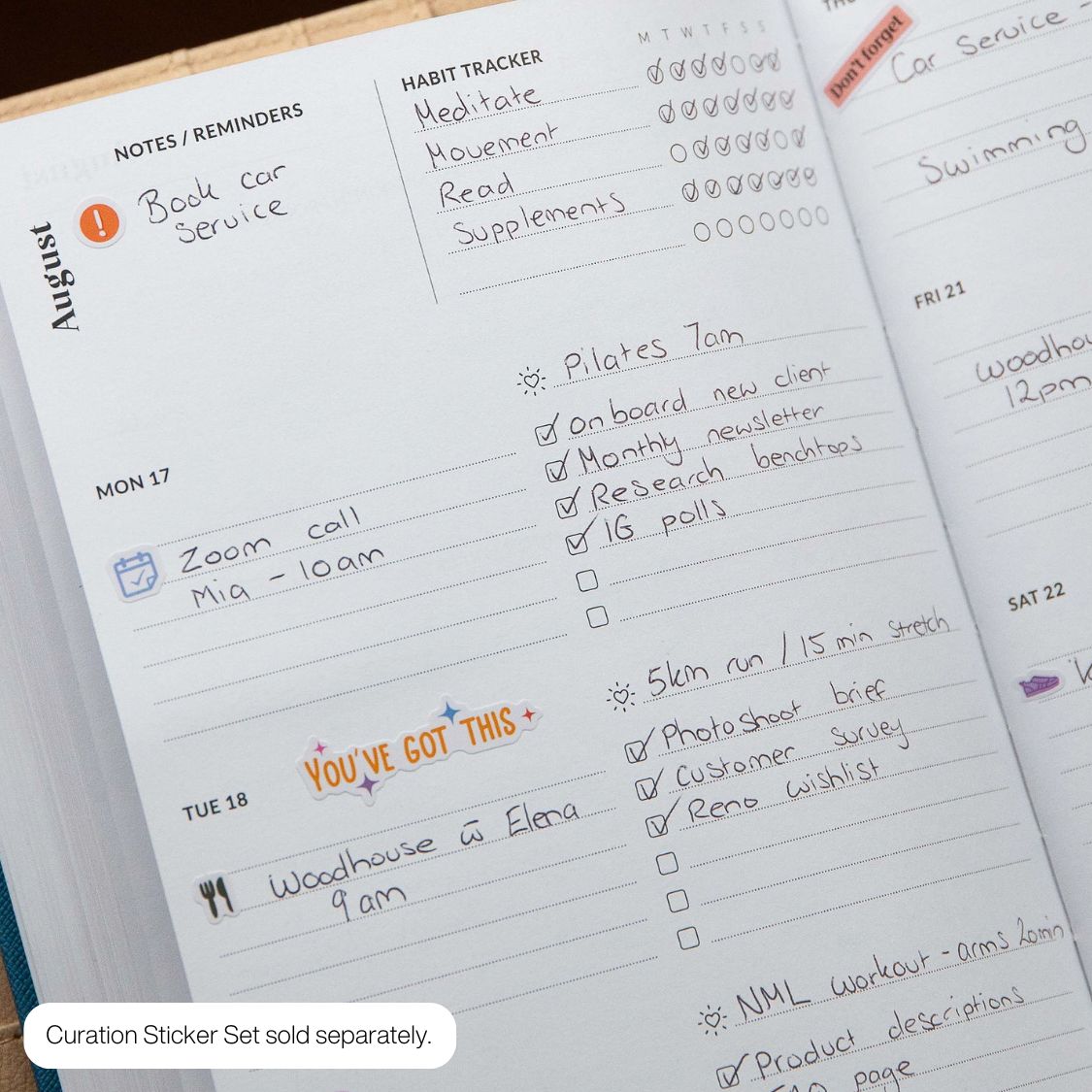 Curation 2026 Planner (Original) | Best Weekly A5 Planner - Saint ...