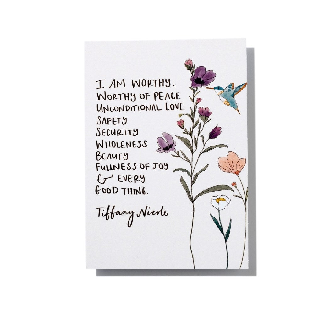 Double Sided Desk Card - Saint Belford US